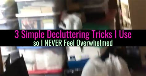 Quick Decluttering Hacks Secrets That Actually WORK Decluttering Your Life
