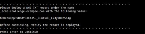 How To Setup Certbot Wildcard Certificate On Apache