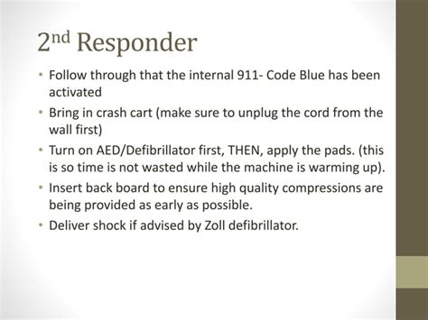 Before The Code Blue Team Arrives Powerpoint Final Pptx