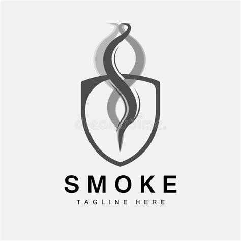 Steam Steam Logo Vector Hot Evaporating Aroma Smell Line Illustration