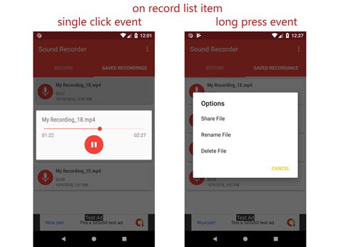 Audio Recorder Android Source Code By Illuminateapps Codester