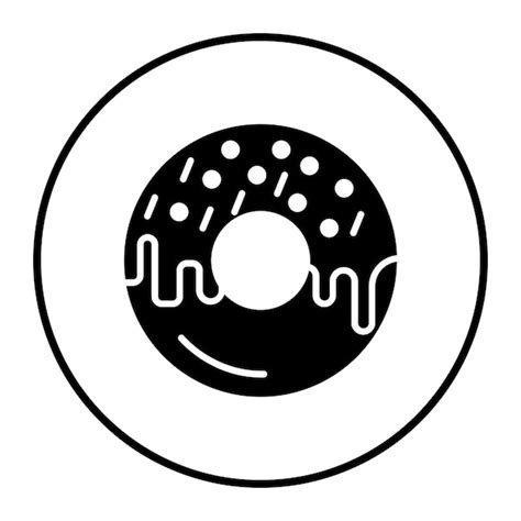 Premium Vector Donut Vector Illustration