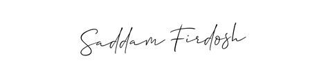 94 Saddam Firdosh Name Signature Style Ideas Wonderful Name Signature