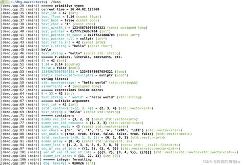 Dbg Macro：c代码调试小工具 Csdn博客