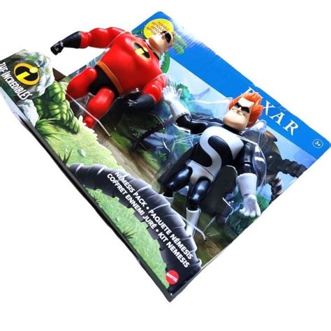 Mattel Toys New Mattel Disney Pixar Incredibles Nemesis Pack Mr
