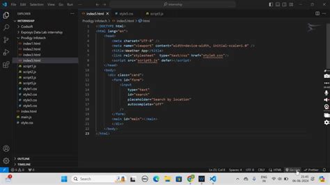 Video Chavva Hasya Reddy On Linkedin Prodigyinfotech Internship