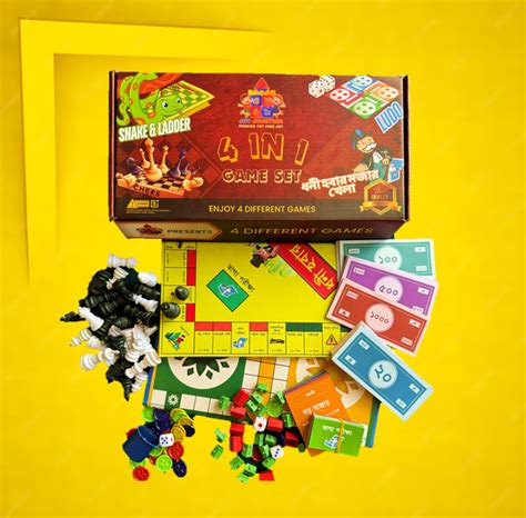 4 In 1 Games Set Joy Junction