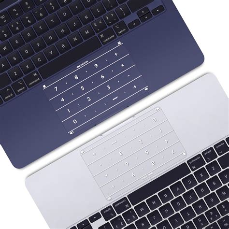 Nums The Smart Numeric Keyboard For Macbook Pro13‘ 15‘touchpad Protector 2 In 1