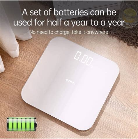 Bomidi W Smart Body Weight Scaling LED Digital Scale With High Precision Sensor Weight Scaling