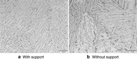 Optical Microscope Images Depicting The Microstructures Of The Ledge Download Scientific