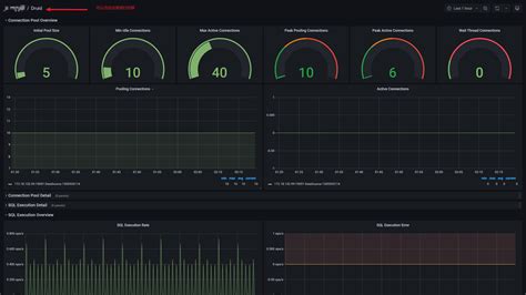 Monitoring Spring Boot JVM Druid Prometheus Grafana