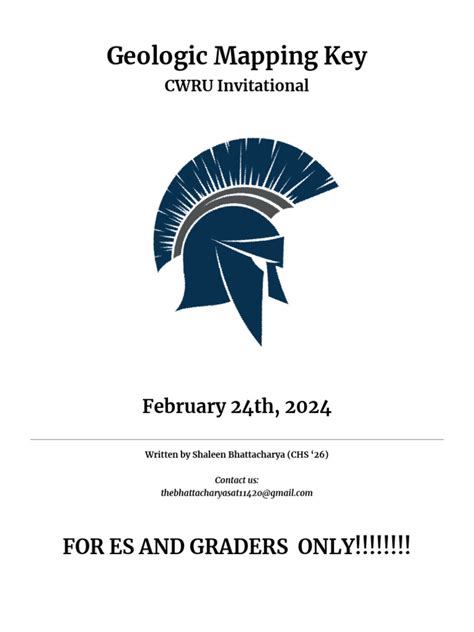 Key Geologic Mapping Pdf Fault Geology Rock Geology