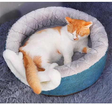 Kedi yatak evi köpek halısı yumuşak peluş köpek kulübesi köpek yastık