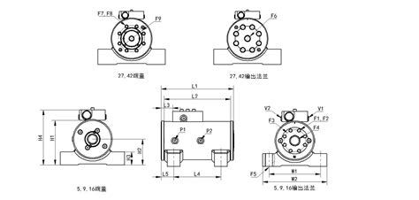 Hydraulic Rotary Actuator Wl20 Series 900 Nm Helical Weitai