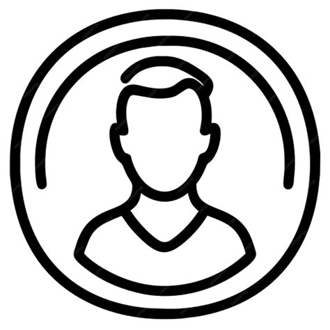 Premium Vector User Icon Outline