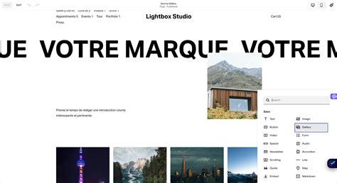 How To Open Different Lightbox Gallery For Each Image In Gallery Block