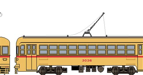 路面電車 東京都電3000形【塗ってみた】 古淵工機10rspi作者？のイラスト Pixiv