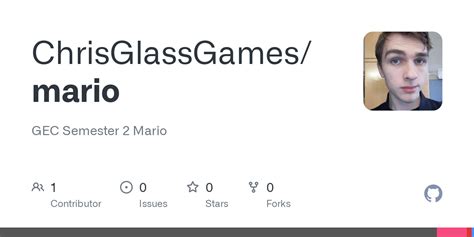 GitHub ChrisGlassGames Mario GEC Semester 2 Mario