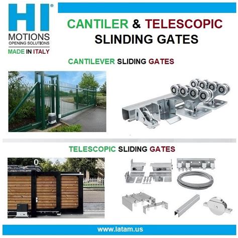 Beninca Hi Motions Commercial Residential Cantilever Sliding Gates