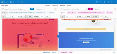 Heatmaps Compare Microsoft Learn