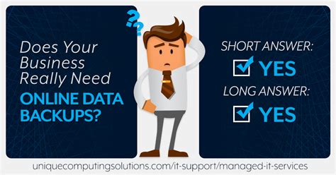 Do You Really Need Online Data Backups Unique Computing Solutions