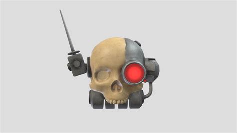 Servo Skull 3d Model By Alejandro Melero [8ac7f15] Sketchfab