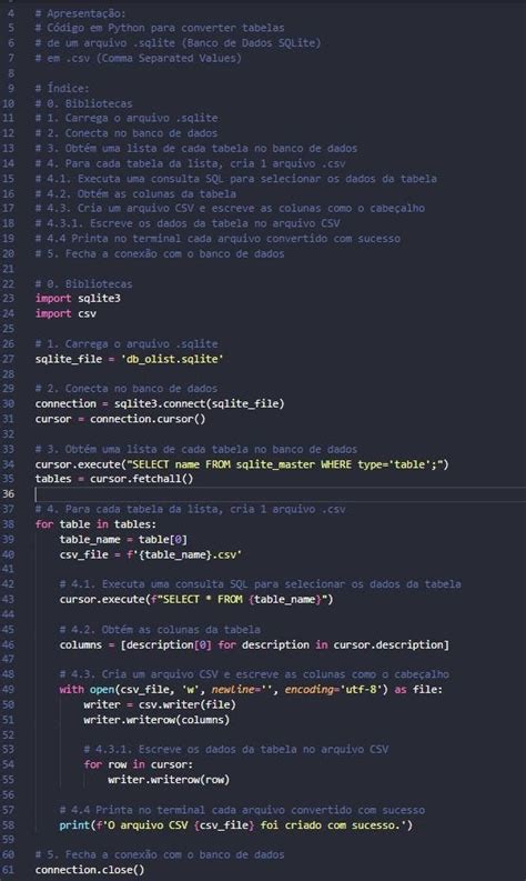 Convertendo Sqlite Em Csv Com Python Cássio Cândido Ribeiro Medium