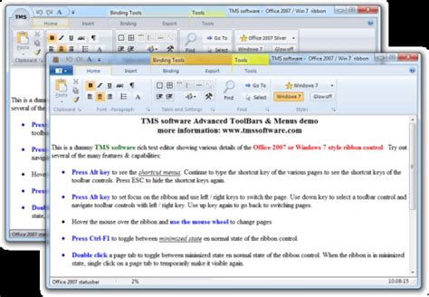 Tms Advanced Toolbars And Menus Download And Review