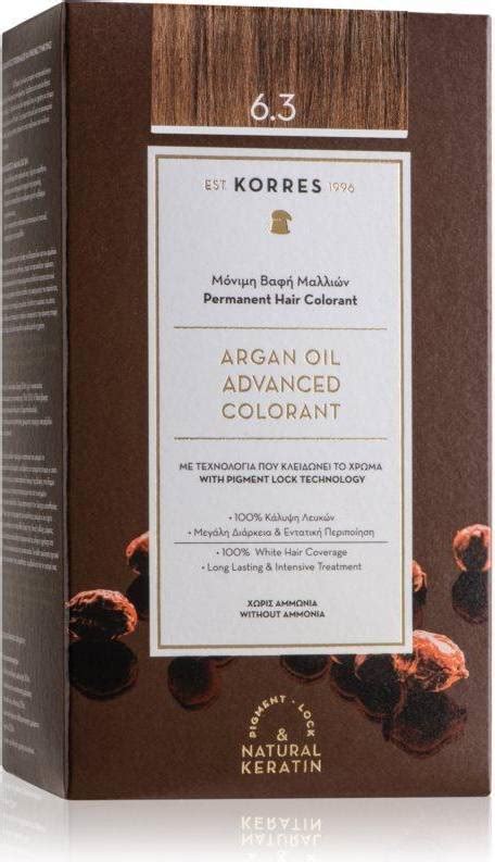 Korres Arganöl Hochentwickelte Coloration 3er Set 63 • Price