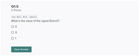 Solved Q1 35 Points Given Mips Architecture And Instruction