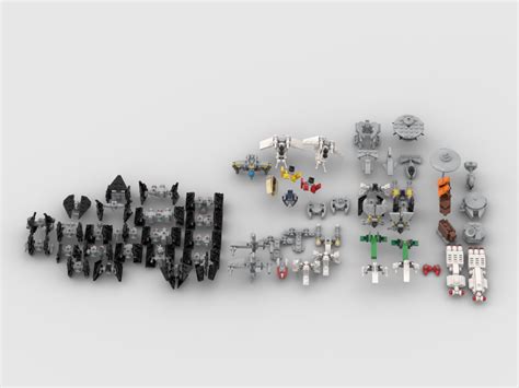 Lego Moc Micro Star Wars Collection By Mcmoc Rebrickable Build With Lego