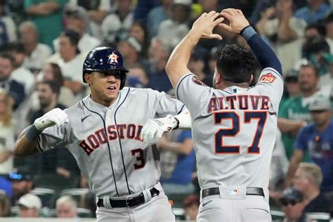 Houston Astros Jeremy Peñas Veterans Poise And Rookies Joy