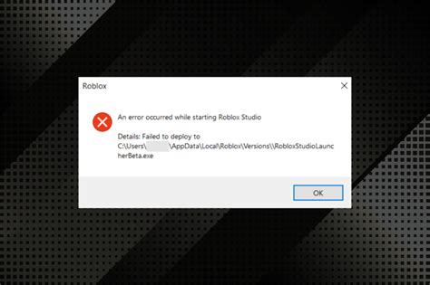 An Error Occurred While Starting Roblox 5 Ways To Fix It