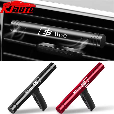 รถเครื่องปรับอากาศ Vent Solid น้ําหอมสําหรับ Audi Sline A3 A4 A5 A6 A7