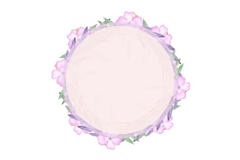 Flower Label Graphic By Fstock · Creative Fabrica