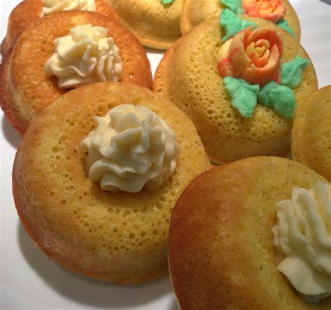 Diabetics Rejoice Frosted Vanilla Custard Donuts Low Carb Gluten Free