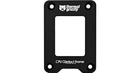Thermal Grizzly CPU Contact Frame 13th 14th Gen CPU Halterung Schwarz