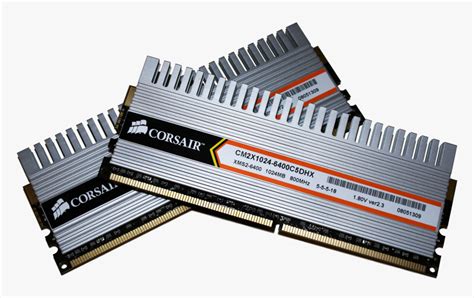 Ram Stick Png Corsair Cm2x2048 6400c4dhx Transparent Png Kindpng