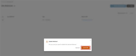 การลบ Site Redirection Bangmod Knowledge Base