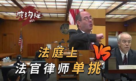 法官和律师在法庭上单挑，真 打”官司！嫌犯：你们要遵守法律！ 挖沟连彭沟长 挖沟连彭沟长 哔哩哔哩视频