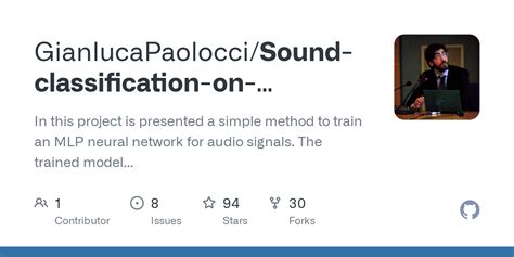 GitHub GianlucaPaolocci Sound Classification On Raspberry Pi With Tensorflow In This Project