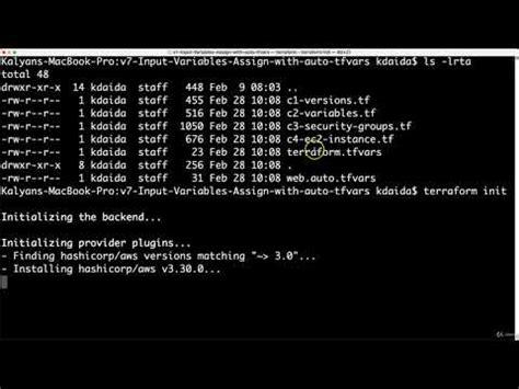 50 Terraform Input Variables Assign With Auto Tfvars Files YouTube
