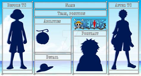 One Piece Oc Template By Portgas D Hato On Deviantart