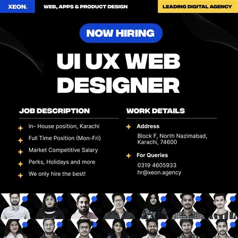 Xeon Agency On Linkedin Hiring Ui Uxdesign Experience 21 Comments