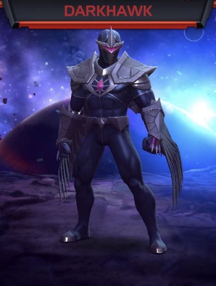 Champion Guide Darkhawk Frontline Mcoc