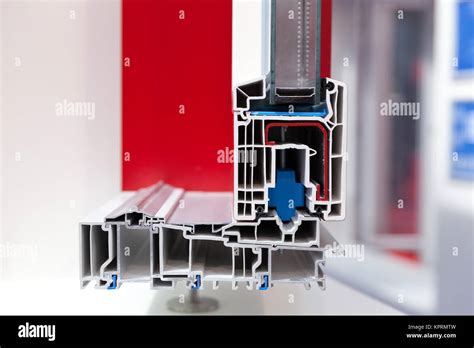Pvc Unplasticized Polyvinyl Chloride Window Or Door Profile Stock