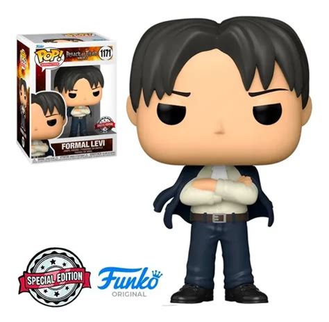 Boneco Funko Pop Attack On Titan Levi Ackerman 1171 Original Frete Grátis