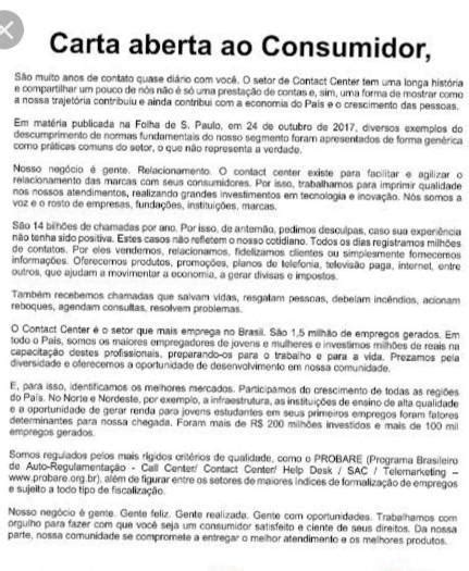 Exemplo De Carta Aberta