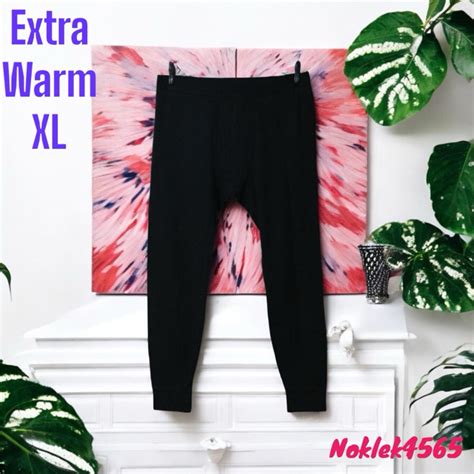 กางเกง Uniqlo Heattech Extra Warm Xl ฮีทเทค ยูนิโคล่ ชาย Shopee Thailand
