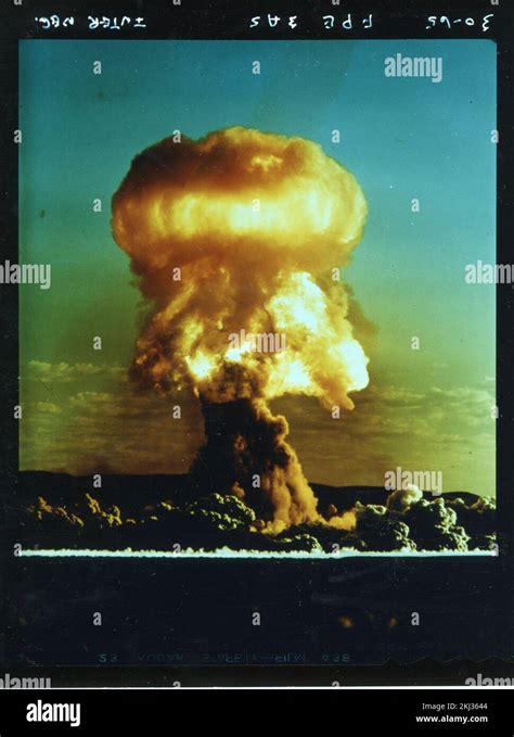 Project Operation Plumbob Nevada Test Site Detonation Owens